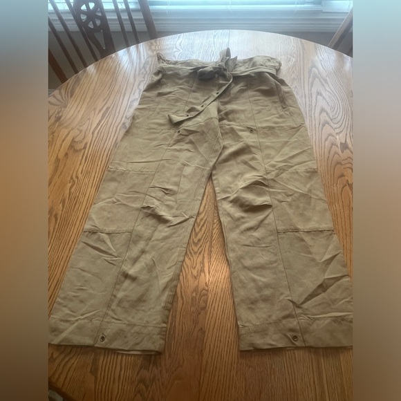 Boston Proper | Pants & Jumpsuits | Boston Proper Silk Linen Preppy ...